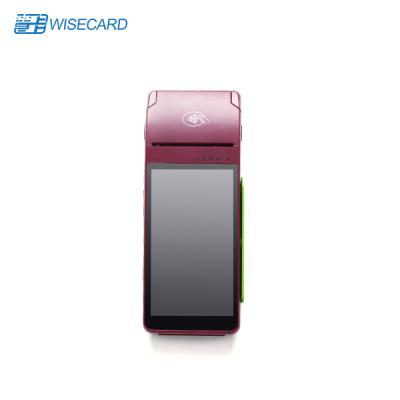 중국 버스 티케팅을 위한 4 PSAM OTG Pos 안드로이드 체계 2480MHz 판매용