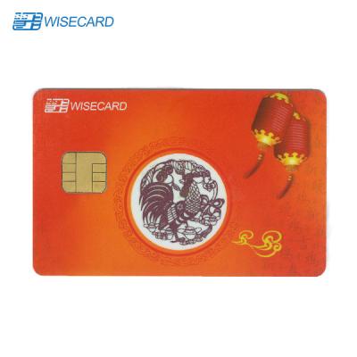 Cina 13.56MHz carta di plastica CR80 di NFC del PVC RFID con Chip Magstripe Fingerprint Access Control in vendita