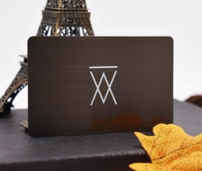 Cina Lo specchio Chip Card senza contatto CR80 80X50mm di Stantless ha personalizzato il colore di Pantone in vendita