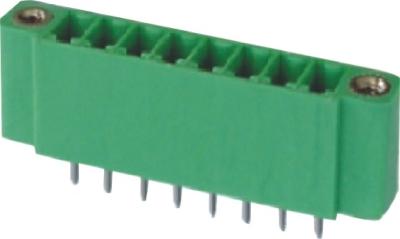 Cina Connettore diritto Pluggable maschio 3.5mm 8P dei blocchetti terminali della IMMERSIONE PA66 con l'orecchio in vendita