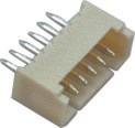 Cina Cavo maschio del wafer 1*6P per imbarcarsi su connettore 1.0AMP d'abitazione 180°DIP in vendita