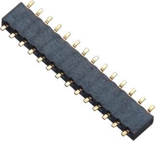 China soldadura femenina W=7.3 del bronce de fósforo del negro del conector PA9T del jefe de 2.0m m en venta