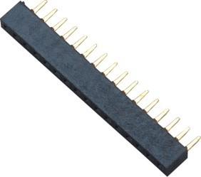 China 2,0 NEGRO recto H=4.3 del jefe fila femenina PA9T del conector de la sola fuerte en venta