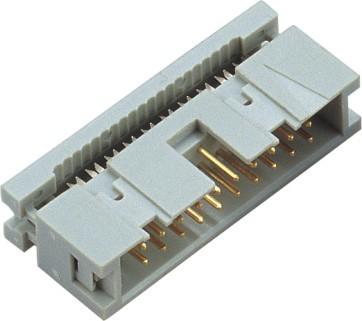 Cina Connettore 10P 20mΩ 1000V massimo AC/DC dell'intestazione della scatola dell'ottone 2,54 di PBT in vendita