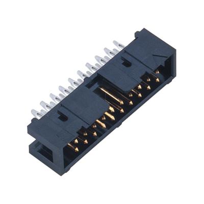 China 2,54 o conector do encabeçamento da caixa do passo ou o preto de PA9T galvanizaram semi a lata do ouro à venda