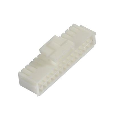 Cina cavo di 2.0mm per imbarcarsi su fila doppia d'abitazione PA66 UL94V-0 bianco del wafer del connettore in vendita