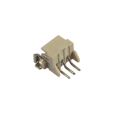 Cina bordo beige ad angolo retto 2P di 2.0mm SMT PA6T UL94V-0 per fissare il wafer dei connettori in vendita