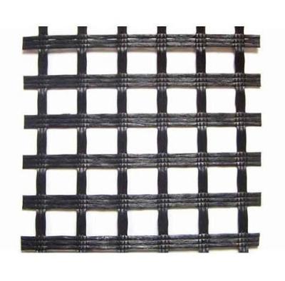 China los 50kn/M-200kn/M Glass Fiber Geogrid modificaron el betún cubierto para pavimentar el refuerzo en venta