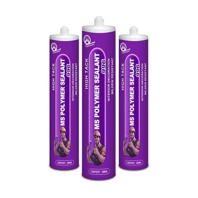 China 12 Months Shelf Life MS Modified Polymer Sealant for Building Decoration and Mildew-Proof Construction from Chinese for sale