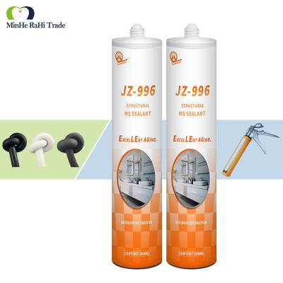 China MH996 Ms Sealant OEM Service Window and Door Sealing Bonding Clear MS Hybrid Polymer Sealant for Construction Usage for sale