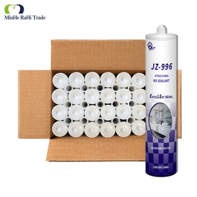 China CAS No. 216597-12-5 MS Polymer Sealant No Cracking High Adhesion Strength Universal Indoor Modified Structural Sealant for sale