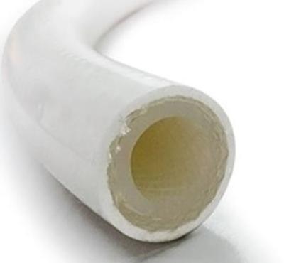 Cina tubatura del silicone di identificazione del tubo flessibile 3/16 del silicone di rinforzo treccia della fibra di poliestere del doppio 50m/Roll in vendita