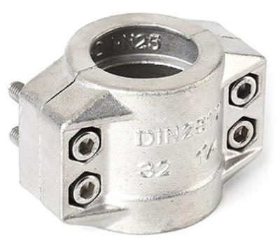 Cina BACCANO EN14420 2817 morsetti di Bolt dell'acciaio inossidabile della fascetta stringituba di norma 22mm in vendita