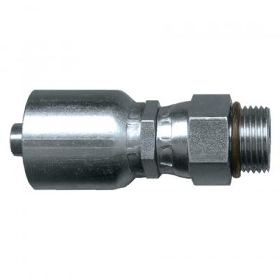 Cina norma d'acciaio del maschio O Ring Swivel BSP dei montaggi di tubo flessibile 10G43-6-6 in vendita
