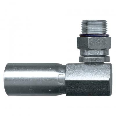 Cina Cr3 che placca un MASCHIO idraulico O Ring Flange Hydraulic Fittings di 90 montaggi di grado in vendita