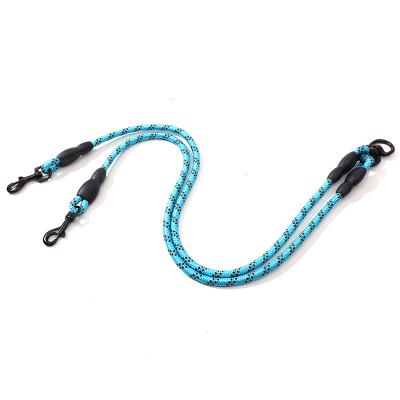 China Het aangepaste Gemak Sterke Nylon vlechtte Duurzame Opleidende Twee in Één Kabel van de Hondleiband Te koop