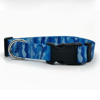 China Comfortabele Zachte Lichtgewicht het Patroon Regelbare Nylon Halsband van het douane Eenvoudige Ontwerp Te koop