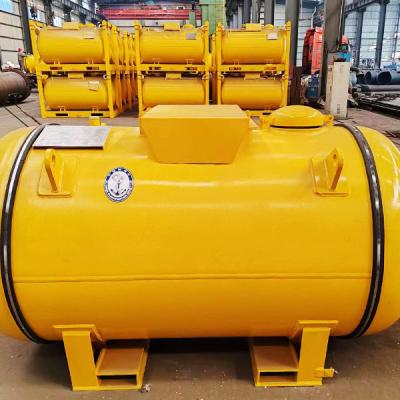 China 10.0Mm Inner Shell  Pressure Storage Tank For -40-70 Celsius Temperature Range Designed According To GB/T150 for sale