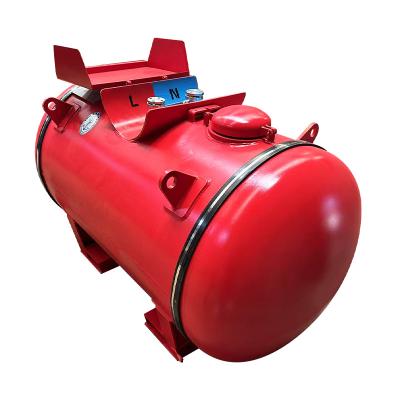 China Portable Pressure Vessel Mobile Pressure Tank with Temperature Range -40~70 Celsius Overall Dimensions 1746x870x1112 and Design Temperature -40~+70 ℃ for sale