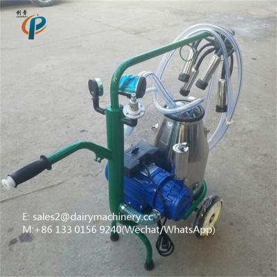 Китай HL-JN07 Мобильная молочная машина для коров с одним ведром с сухим насосом продается
