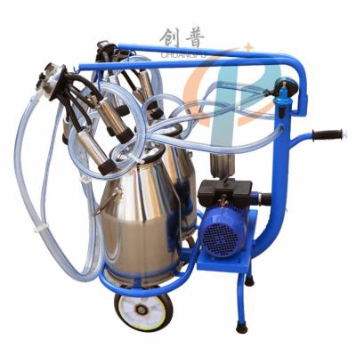中国 HL-JN07A 双子のミルクバケツ付きの牛のポータブルミルカーシステム 25L 販売のため