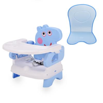 Cina Safety Comfortable Baby Dining Chair Blue Color Multifunctional Child Dining Chair in vendita