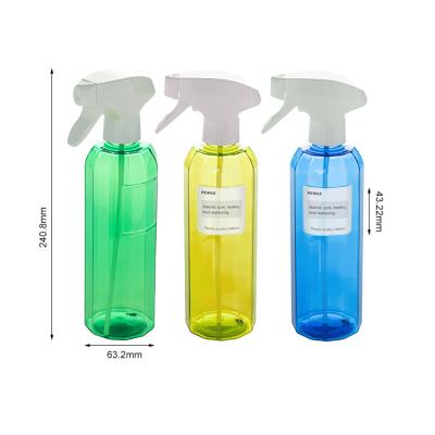 중국 50ml 선명한 플라스틱 스프레이 병 스프레이 머리와 흰색 총기 잡지 스프레이 머리가 있습니다 판매용