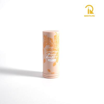 China Round Plated Refillable Makeup Tubes – Concealer, Highlighter, Solid Balm, Lipstick & Contour Stick, Wholesale for sale