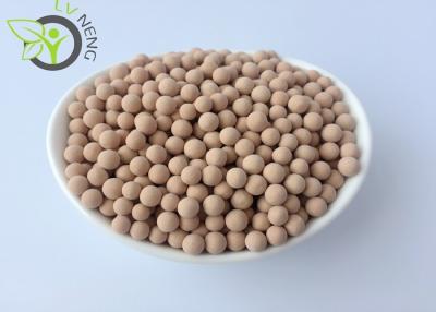 China Sphere Shape 3A Molecular Sieve Desiccant Adsorption Auxiliary Agent 4.0 - 6.0mm for sale
