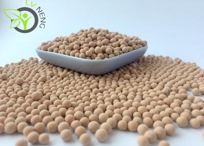 China Sphere Shape 3A Molecular Sieve Desiccant Adsorption Auxiliary Agent 4.0 - 6.0mm for sale