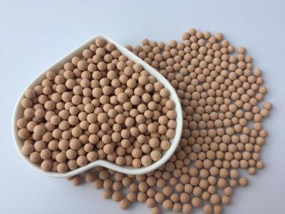 中国 1.6-2.5mmの85N耐圧強度と粒状4A分子篩のDesiccant 販売のため