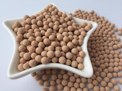 China 3 - desecante del tamiz molecular 4A de 5m m granular para la adsorción y la purificación en venta