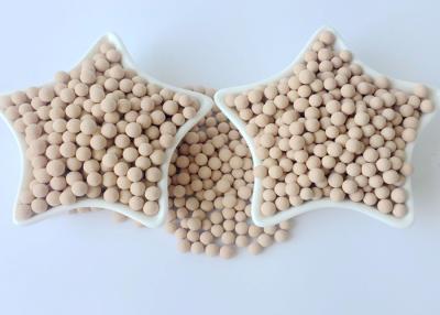 China Contenido de humedad 0,3% del tamiz molecular 3A de CAS 1318-02-1 para la adsorción industrial en venta