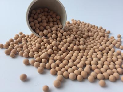 中国 1.6-2.5mmの85N耐圧強度と粒状4A分子篩のDesiccant 販売のため