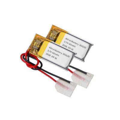 Cina Batteria Mini LiPo Ricaricabile Personalizzata Leggera 3.7V 40mAh Per Prototipi in vendita