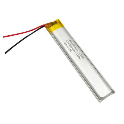 Cina Batteria LiPo leggera da 3,7 V 850 mAh Batterie LiPo personalizzate ultra sottili in vendita