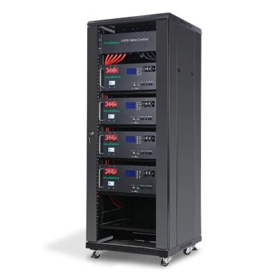 Cina 20KW 48V 51.2V Energy Storage Battery Pack Stackable Server Rack LiFePO4 Battery in vendita