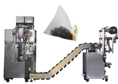 Cina Macchina imballatrice delle bustine di tè delle scale del triangolo due con velocità 20-30 borse/minimo, 220V/2KW in vendita