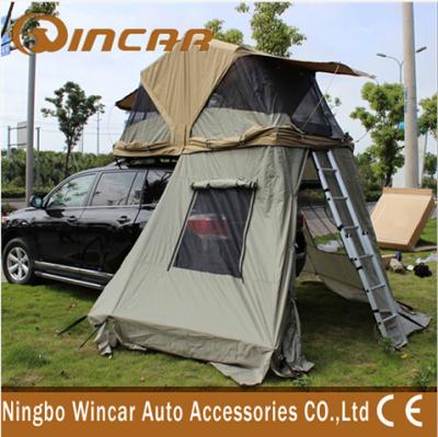 Cina 4x4 impermeabilizzano i campeggiatori della cima del tetto dell'automobile, tenda automatica del tetto della tela di 260G Ripstop in vendita