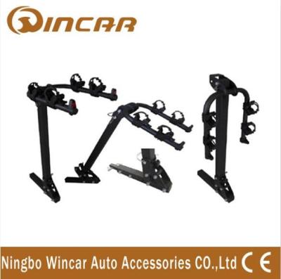 Cina Scaffali d'acciaio della bici dell'automobile della parte posteriore del legamento per 2 bici, facili - trasportare l'automobile di scaffale della bici in vendita