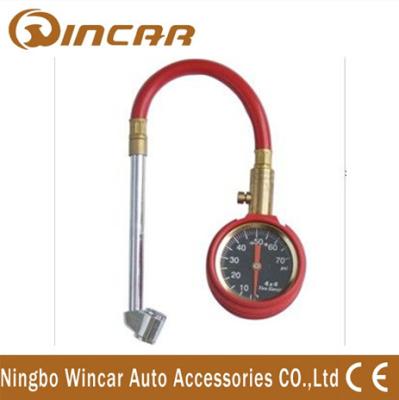 China Índice de deflação resistente do pneumático do calibre/carro do pneu do seletor com a mangueira para WH36 à venda