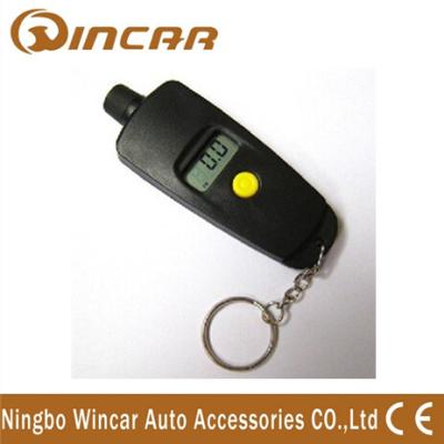 China Mini calibre de pressão dos pneus automotivo portátil de Digitas do pneu com correntes à venda
