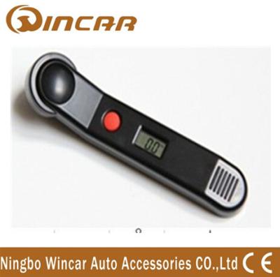 China Calibre de pressão dos pneus portátil da libra por polegada quadrada mini Digitas da pressão máxima 150 do ABS para o pneu de carro à venda