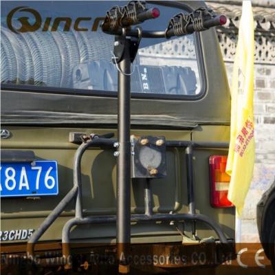 Cina Ferro del tronco della parte posteriore dello scaffale del portabiciclette della parte posteriore dell'automobile montato palla di 2 bici in vendita