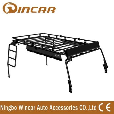 Cina Materiale dell'acciaio delle scale degli scaffali di tetto dell'automobile di Jk degli accessori del Wrangler della jeep due in vendita