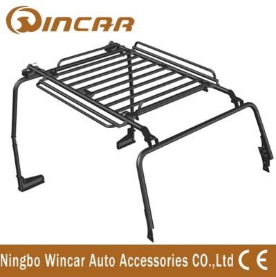 Cina 4 / 2 colore nero 1350 * 150 degli scaffali di tetto dell'automobile della porta 2350 * senza scale in vendita