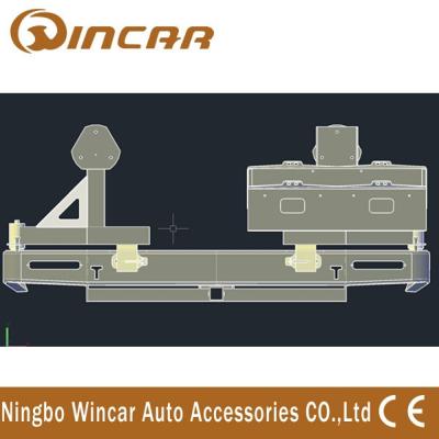 Cina Gli accessori fuori strada differenti di Suv 4x4 gemellano i paraurti posteriori Jerry dei supporti della ruota in vendita