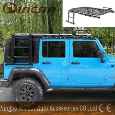 Cina Scaffali di tetto dell'automobile dei bagagli Alininum/materiale d'acciaio per il Wrangler della jeep di Jk in vendita