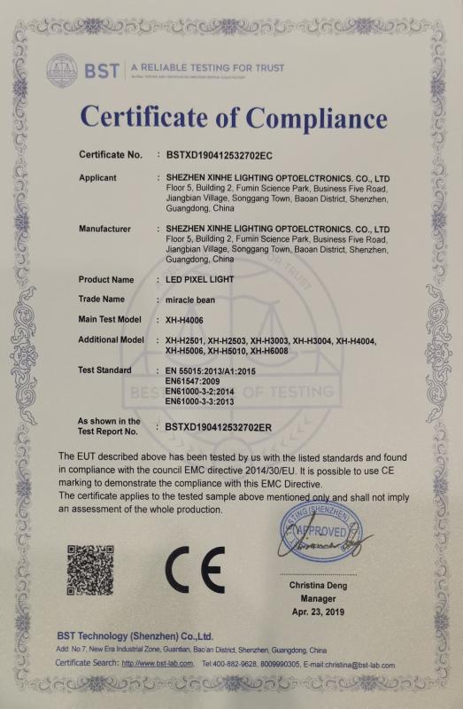 - Shenzhen Xinhe Lighting Optoelectronics Co., Ltd.