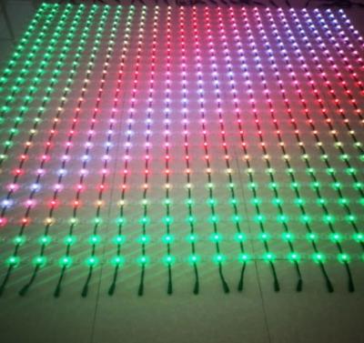 China DMX512 Control de pantalla de publicidad a todo color para decoración navideña y tamaño personalizado en venta